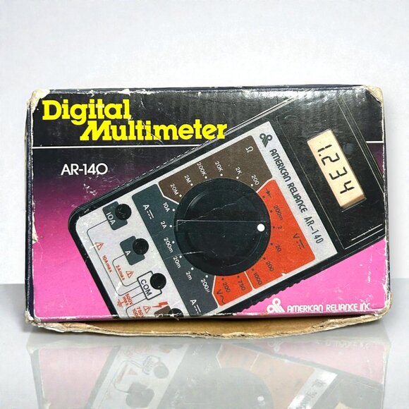 Other | Vintage American Reliance Ar14 Digital Multimeter 3 Digit Dmm ...